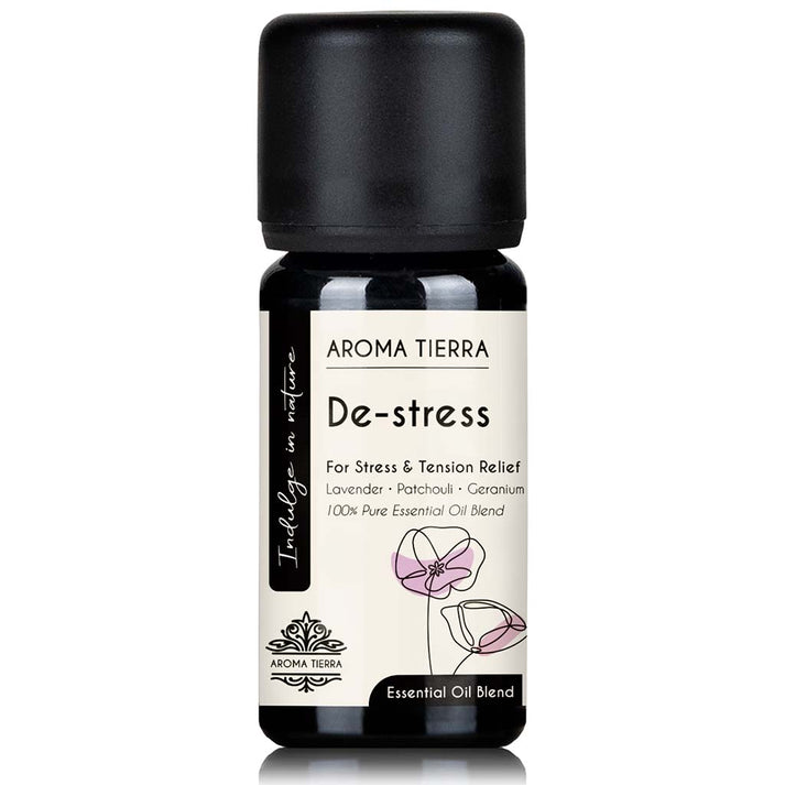 De-stress - Pure Essential Oil Blend 10 ml | Aroma Tierra – DeenSquare.com