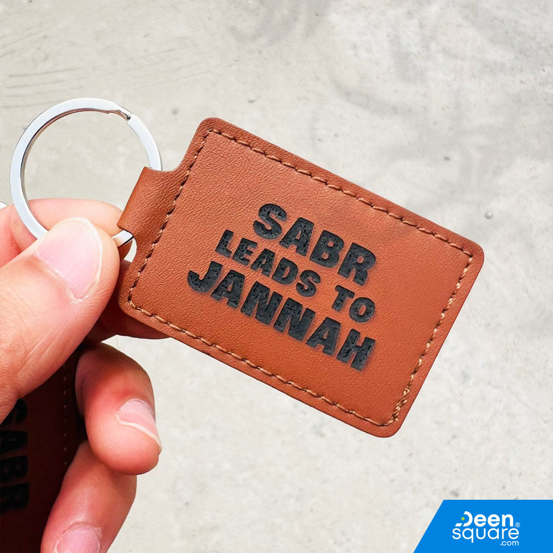 Islamic Keychain – Sabr Leads to Jannah | DeenSquare – DeenSquare.com