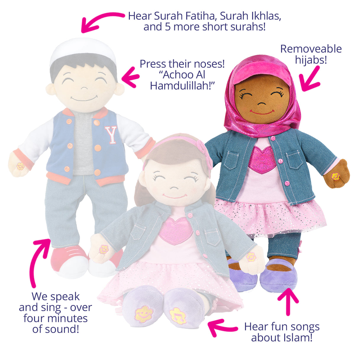 Aisha English & Arabic Speaking Islamic Doll | Desi Doll | Dubai | UAE ...