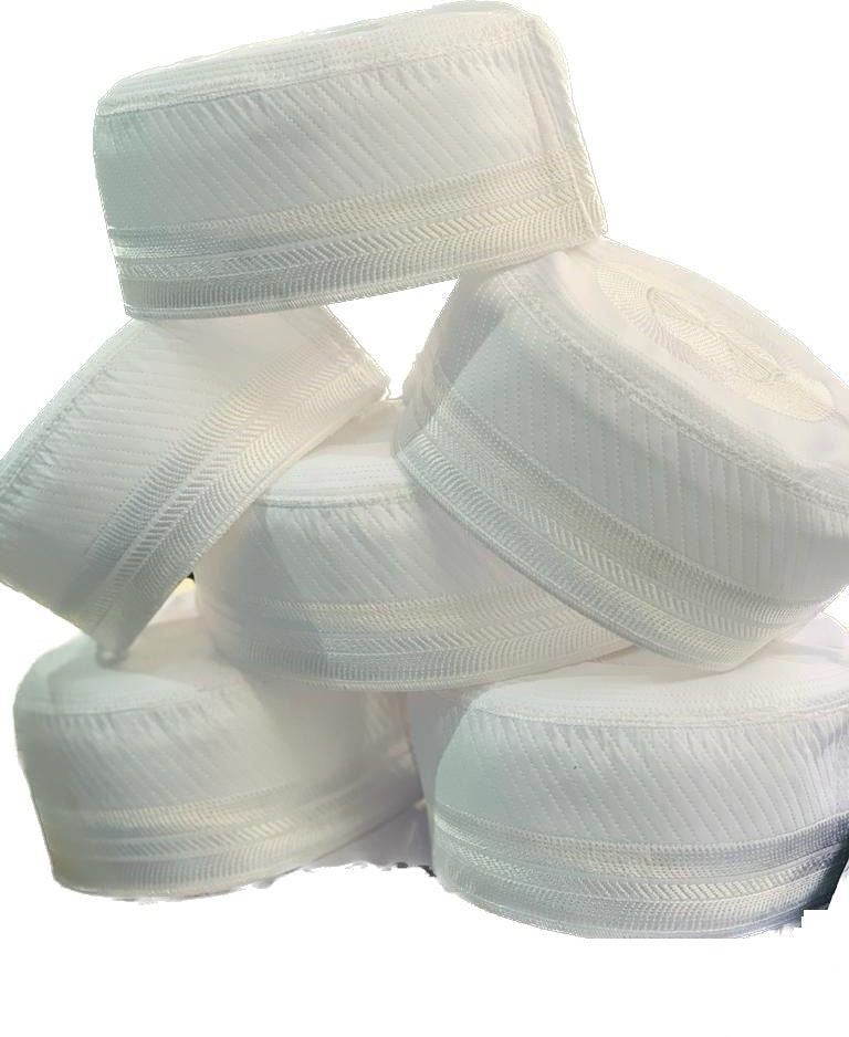 White Prayer Cap for Boys and Men | DeenSquare.om – DeenSquare.com
