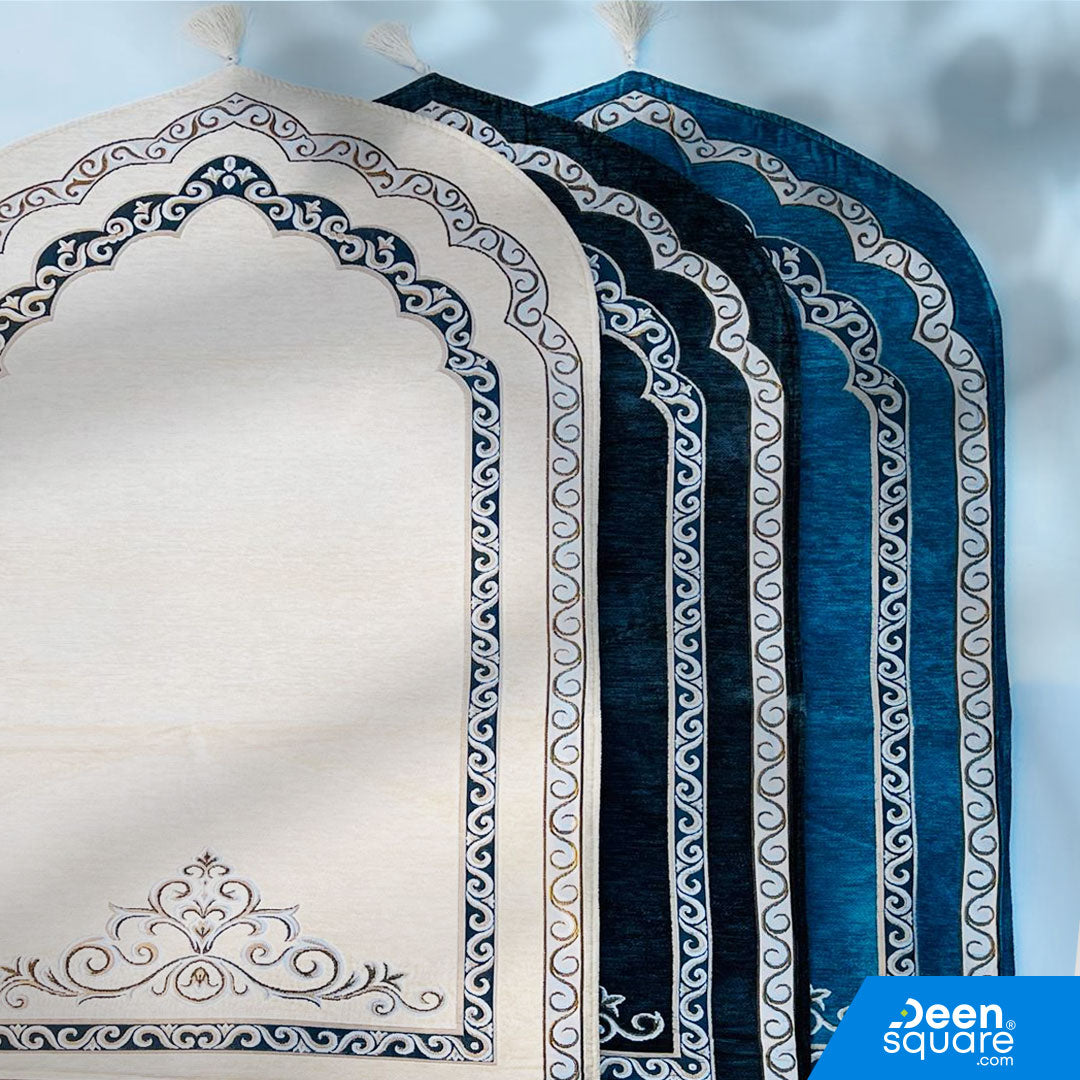 Padded Thick Prayer Mat (Arch Shape) | MYT – DeenSquare.com