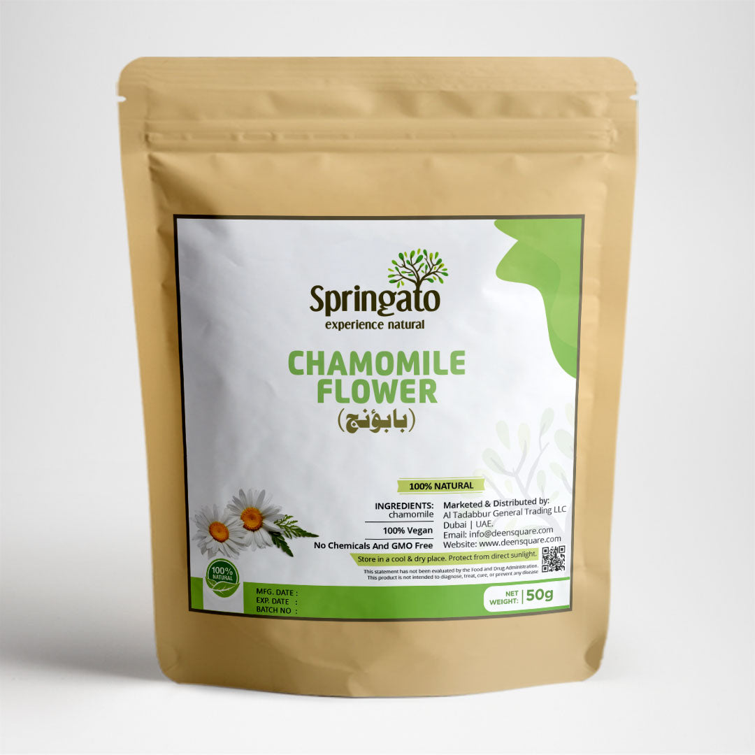 Chamomile Flower (babomile flower) - Springato - 50g | Springato ...